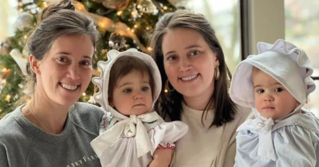 When The Twin Sisters Gave Birth To Their Daughters They Captured The